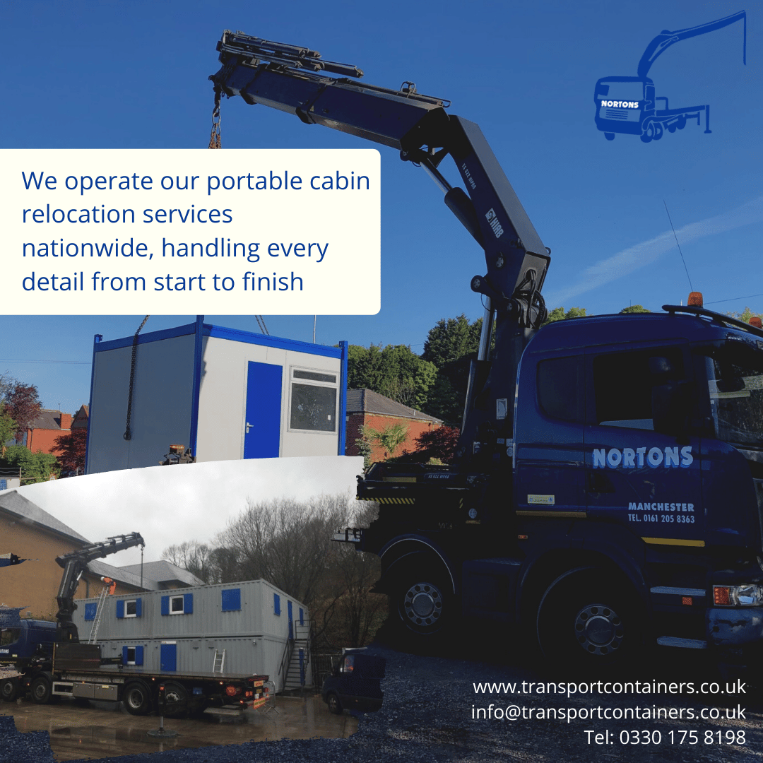 Portable cabin relocation