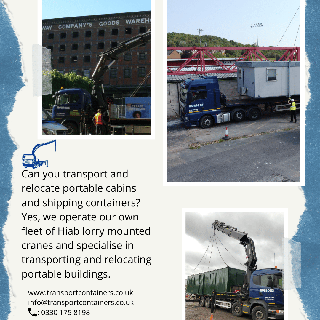 Transporting and relocating portable buildings