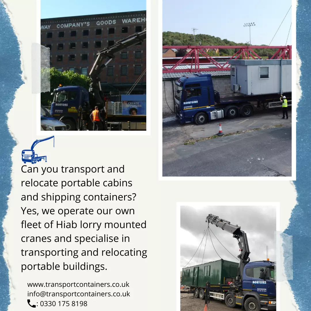 Transporting and relocating portable buildings